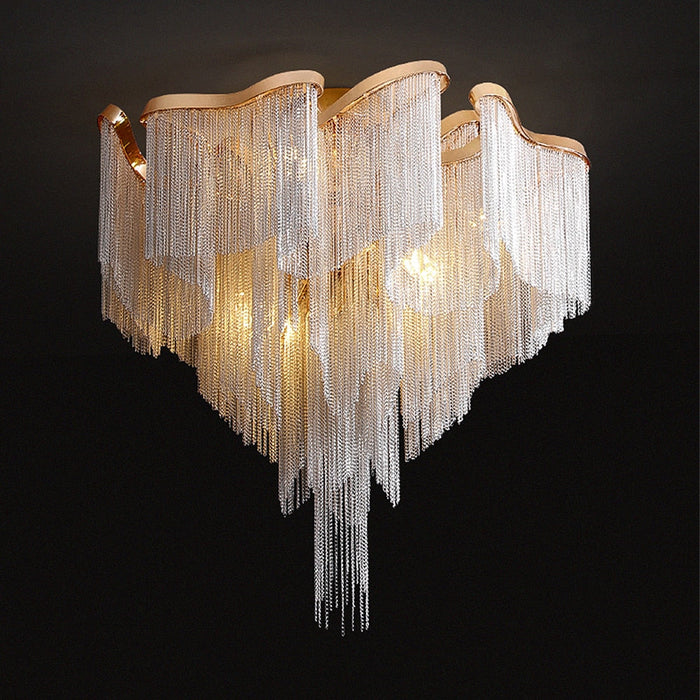 Modern Tassel Ceiling Chandelier