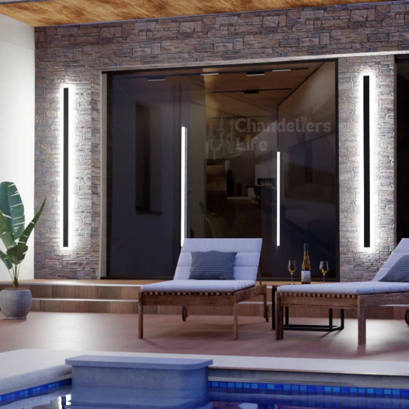 New Nordic Outdoor Modern LED Wall Fixtures