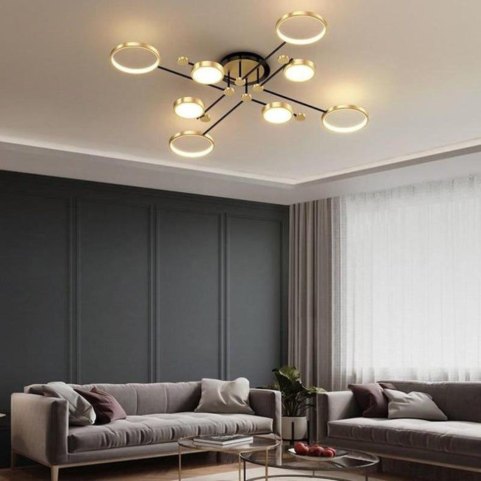Cayuco Geometric Ceiling Light