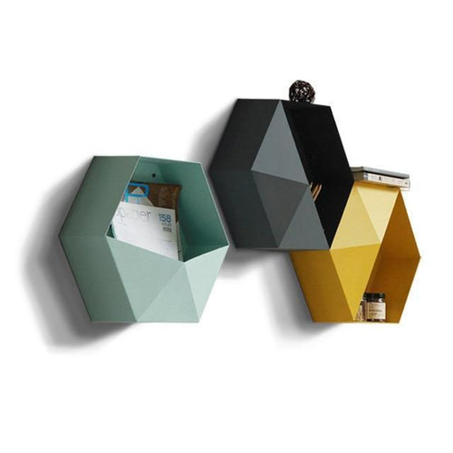 Sequoia - Geometric Storage Wall Box