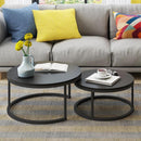 Benson - Modern Round Coffee Table Set