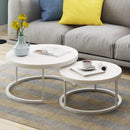 Benson - Modern Round Coffee Table Set