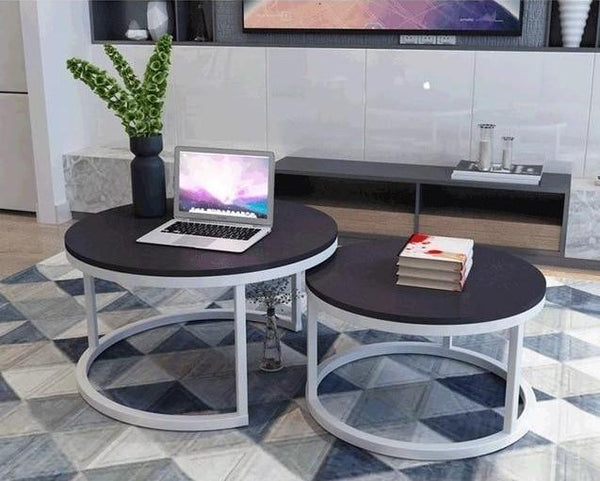 Benson - Modern Round Coffee Table Set